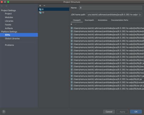 Sdkman でインストールした Java Jdk を Intellij Idea のプロジェクトで利用する Developersio