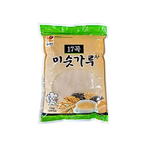 뚜레반 17곡 미숫가루 1kg 식봄