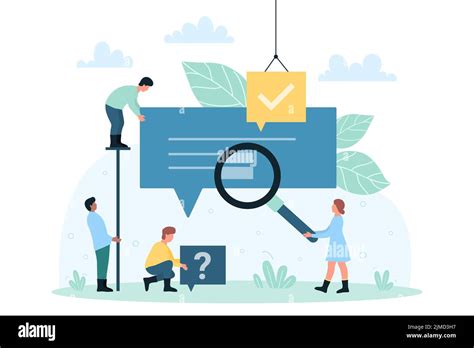 Online Web Search Of Data Information Internet Content And Job Vector Illustration Cartoon