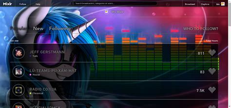 Mixlr Pony Theme Userstyles Org