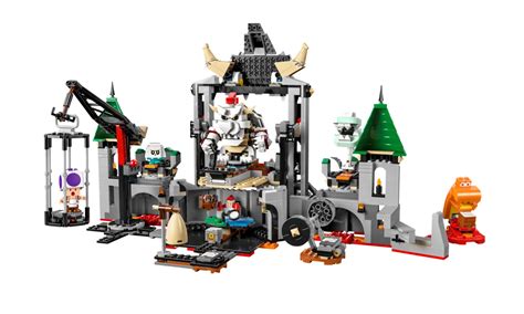 LEGO Mario Day Announcement Donkey Kong Teaser Leak Super Mario Dry Bowser Castle