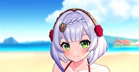 Aiイラスト 水着ノエル 綺梨々のイラスト Pixiv