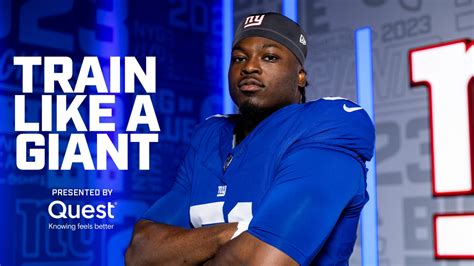 Train Like A Giant Azeez Ojularis Workout Routine