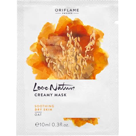 Oriflame Love Nature Creamy Mask Oat Ingredients Explained