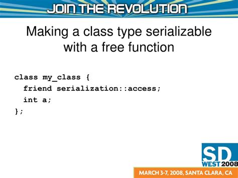 PPT The Boost Serialization Library PowerPoint Presentation Free