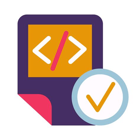 Coding Script File Symbol Glyph Vector Illustration 10224239 Vector Art At Vecteezy