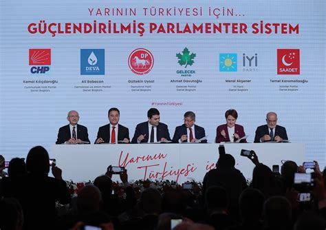 Turkish Opposition Bloc Reveals Strengthened Parliamentary System