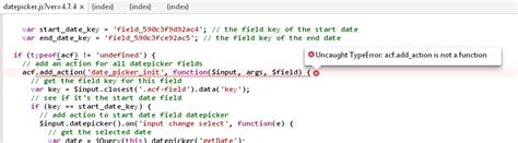 Autocomplete End Date When Start Date Is Selected In Jquery Date Picker ACF Support