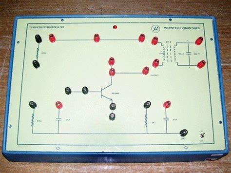 Tuned Collector Oscillator Trainer Microtek Industries