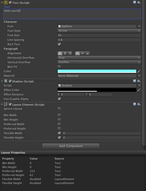Why Doesnt Layout Element Have Max Values Unity Engine Unity Discussions
