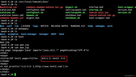 实操nginx（七层代理） tomcat多实例部署，实现负载均衡和动静分离 nginx tomcat csdn博客