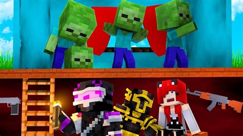 COMO SOBREVIVIR A UN APOCALIPSIS ZOMBIE EN MINECRAFT YouTube