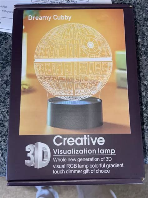 CREATIVE 3D VISUALIZATION Lamp Star Wars Dreamy Cubby Night Light 5 99