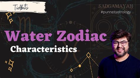 Tidbits • Water Zodiac Characteristics • Sadgamayah Punneit Youtube