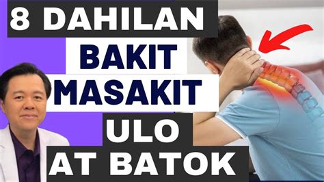 8 Dahilan Masakit Ang Ulo At Batok By Doc Willie Ong Internist And