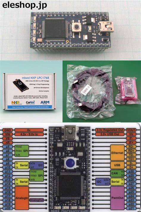 NXP mbed LPC1768マイコンモジュール OM11043