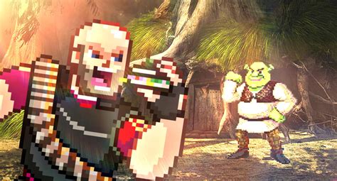 Heavy Vs Shrek Sprite Art I Did Rdeathbattlematchups