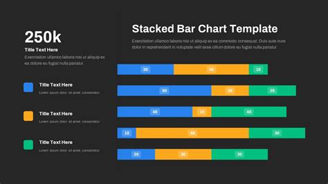animated stacked bar chart powerpoint template slidebazaar