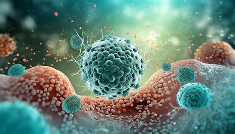 Premium Photo Tumor Microenvironment Background With Cancer Cells