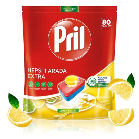 Tabletki Do Zmywarki Pril All In One Extra Lemon 80 Sztuk Inny Producent Sklep Empik Com