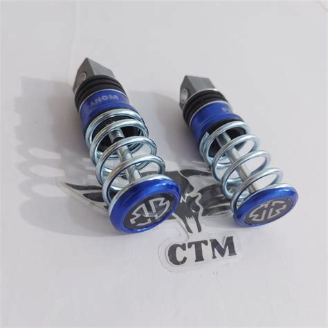 Jual Footstep Model Per Spiral Injakan Kaki Untuk Semua Motor BIRU