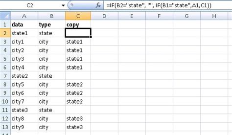Excel Copying Specific Values To A Separate Column Stack Overflow
