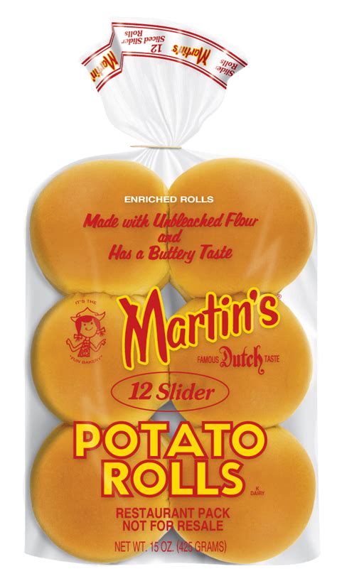 Slider Potato Rolls Martins Food Service Site