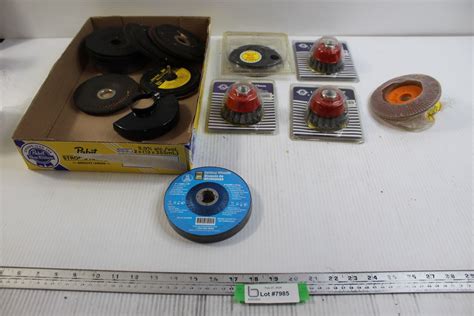 Angle Grinding Discs Zip Cut Discs Lionware Cut Brushes Flapper Disc Bodnarus Auctioneering