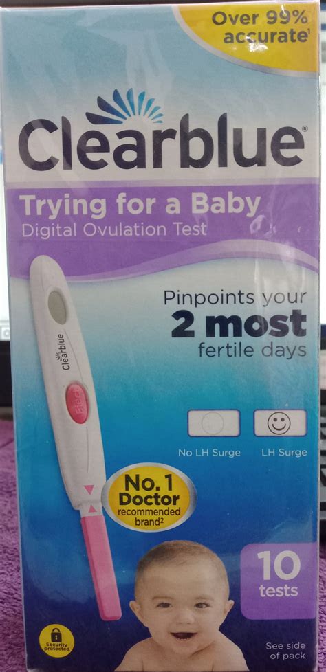 Clear Blue Digital Ovulation Test Kit Rx Online Pharmacy