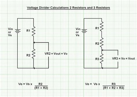 Online Voltage Divider Calculator 3 Resistors 2 Resistors SM Tech