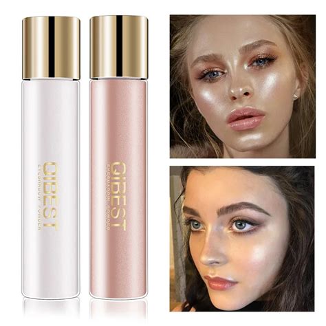 Осветлитель для лица светящийся хайлайтер мерцающие свободные тени для век пудра макияж