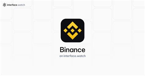 Interface Watch WatchOS User Interfaces Of Binance
