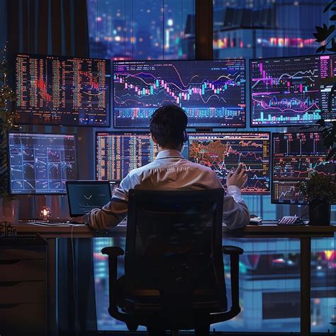 Cyber Forensics Investigator Analyzing Digital Evidence Premium Ai Generated Image