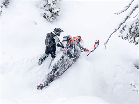 New 2025 Polaris Patriot 9r Rmk Khaos 155 Sc Snowmobiles In Rexburg Id S30648 Shadow Gray