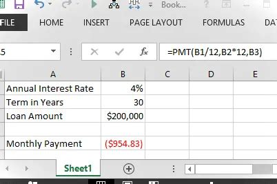 Calcular el Pago de un Préstamo con la Función PAGO en Excel
