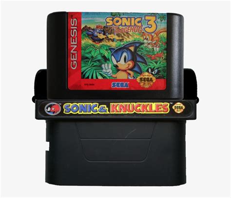 Sonic 3 & Knuckles - Sonic The Hedgehog 3 Cartridge PNG Image ...