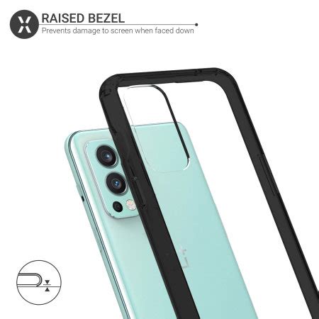 Olixar Exoshield OnePlus Nord 2 5G Bumper Case Black