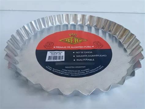 Tartera Molde Pastafrola Aluminio Reforzado N En Venta En Moreno Bs As G B A Oeste Por S Lo