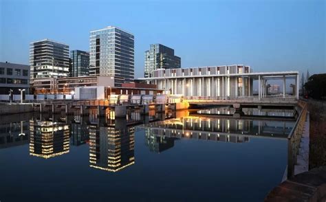 独特水工景观！上海最大泵闸工程淀东水利枢纽泵闸改扩建工程设计