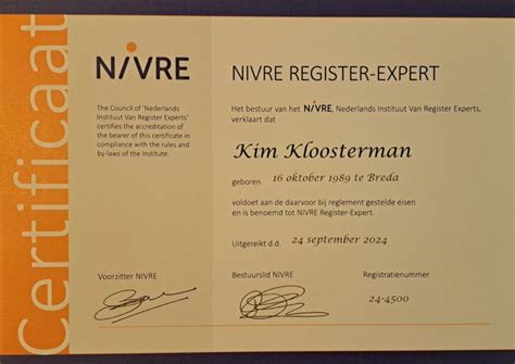 Nu Is Het Echt Officieel Kim Kloosterman