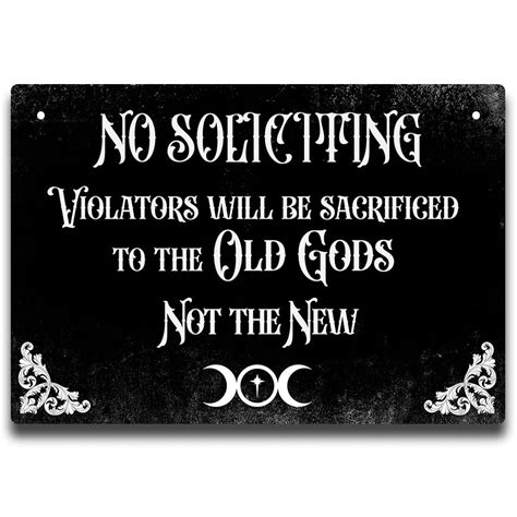 Funny No Soliciting Sign Artofit