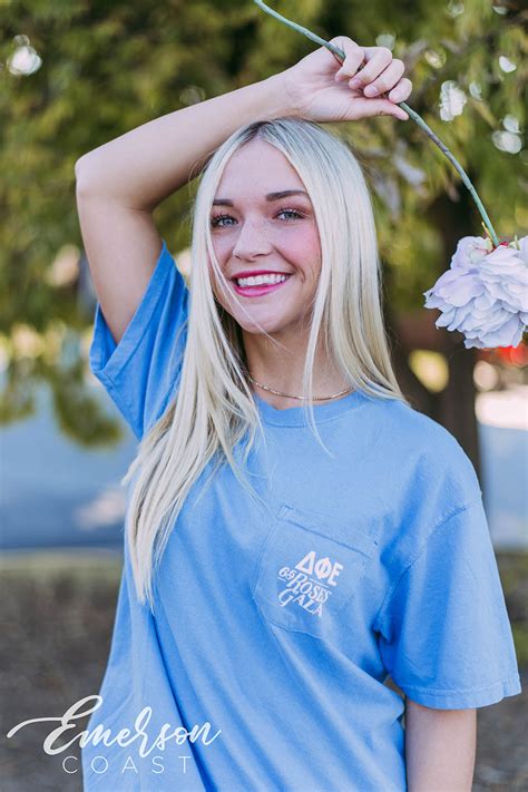 Delta Phi Epsilon 65 Roses Gala Tee Emerson Coast