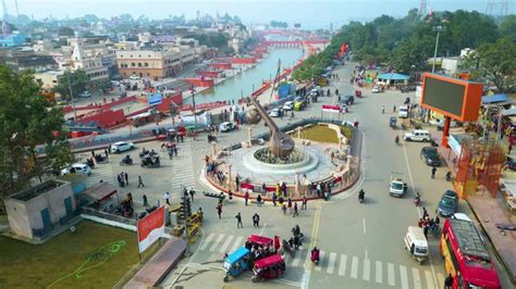 Drone De Ayodhya Shri Ram Mandir Shri Hanuman Garhi Mandir Lata