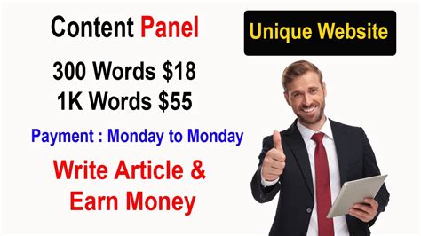Content Panel Earn Money By Writing Articles Writing Article Earn