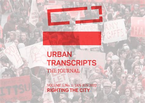 The Urban Transcripts Journal