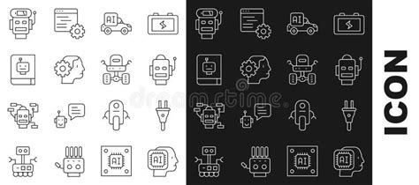 Set Line Humanoid Robot Electric Plug Robot Autonomous Smart Car