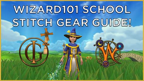 Wizard101 Where To Get School Stitch Gear Youtube