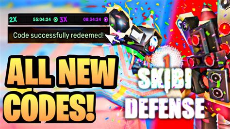 NEW ALL WORKING CODES FOR SKIBI DEFENSE IN SEPTEMBER 2024 ROBLOX