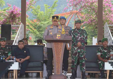 Soal Pengamanan Pemilu Kapolres Sukabumi Cara Humanis Jadi Fokus Kami