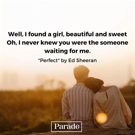 Love Quotes From Song Lyrics